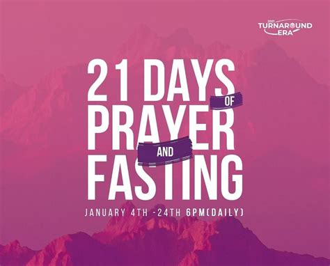 Winners Prayer Points For 21 Days Of Prayer And Fasting 2021 FLATIMES