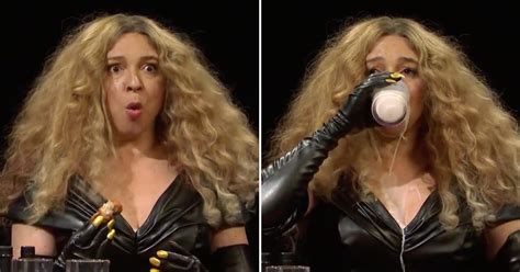 Watch SNL s Beyoncé Hot Ones Skit With Maya Rudolph Video POPSUGAR