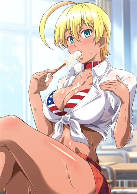 Mito Ikumi Shokugeki No Souma Drawn By Washizuka Shou Danbooru