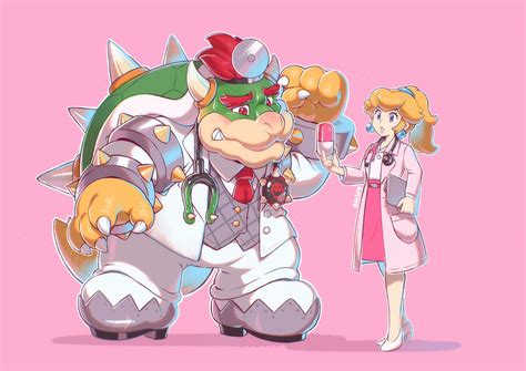 Princess Peach Bowser Dr Peach And Dr Bowser Mario And 1 More