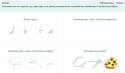 Teaching G A Draw Points Lines Line Segments Rays Angles