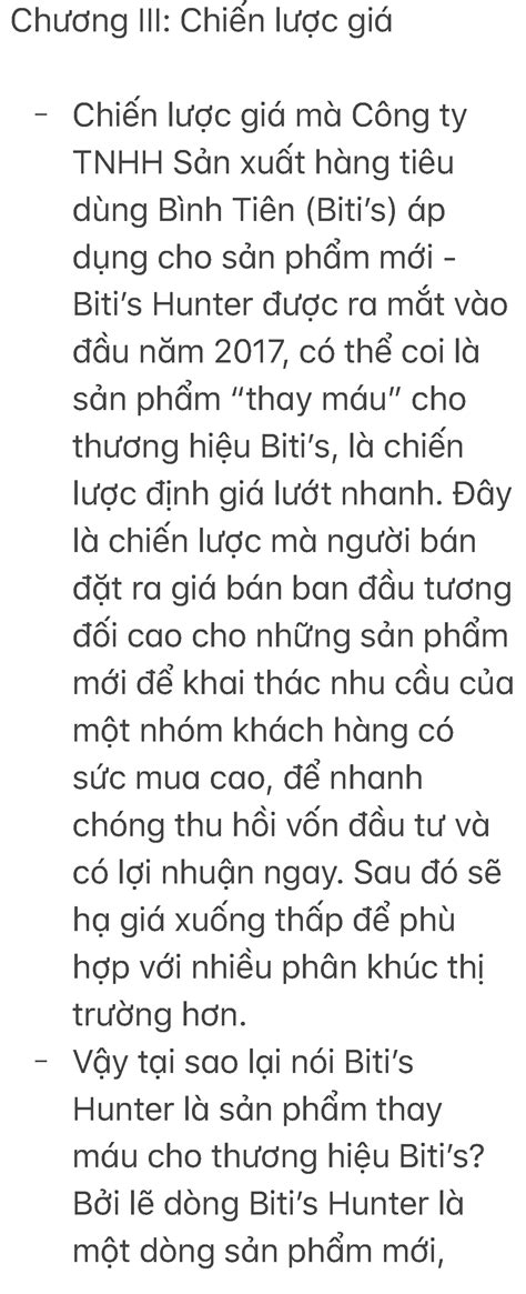 Chương III Chiến lược giá Chương III Chiến lược gi Chiến lược gi0 m2
