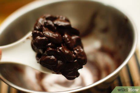 Cómo hacer almendras cubiertas de chocolate 7 pasos