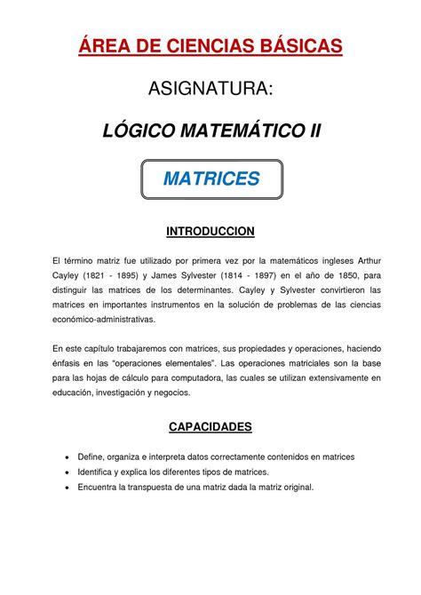 Calaméo Módulo Matrices Parte 1