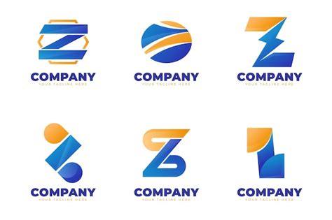 Modèles de logo créatif lettre z Vecteur Gratuite