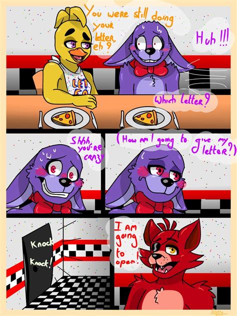 An Animated Comic Strip With Two Cartoon Characters Sitting At A Table