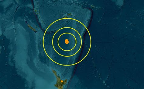 Un Terremoto De Magnitud 6 6 Sacude Las Aguas Al Sur De Fiyi Las
