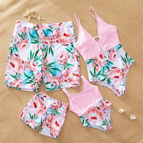 Mommy And Me Matching Swimsuits