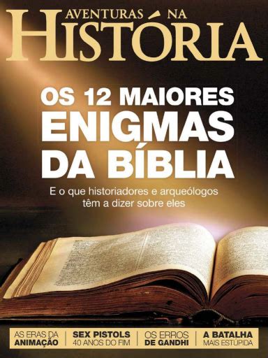 Aventuras Na Hist Ria Os Maiores Enigmas Da B Blia