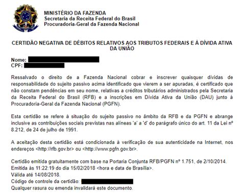 Certidão Negativa O que é quais os tipos e como emitir