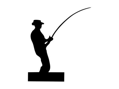 Fisherman Silhouette Png