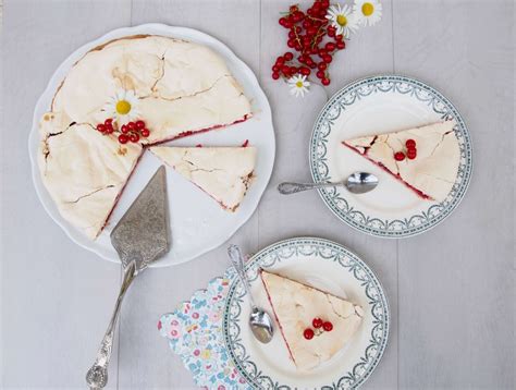 Tarte aux groseilles meringuée L Atelier d Al Blog mode et