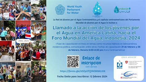 Acción de los jóvenes por el Agua en América Latina hacia Foro Mundial