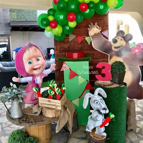 Recolectar 144 images arreglos de masha y el oso para cumpleaños