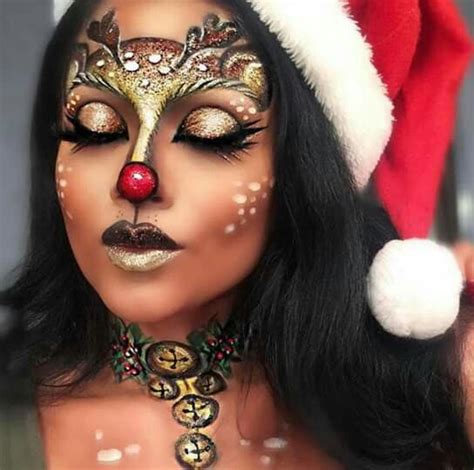 Pin By Ana Preciado On Navidad Christmas Makeup Christmas Makeup