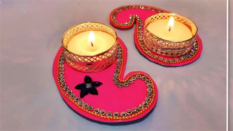 Diwali Diya Decoration Diwali Special Diy How To Make Diwali