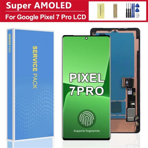 Cran Tactile LCD Super AMOLED De Remplacement 6 7 Pouces Pour Google