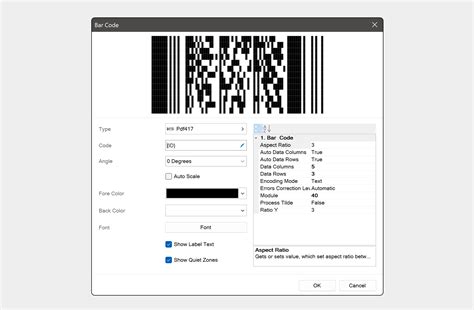 Штрих код pdf417 в инструментах отчетности stimulsoft