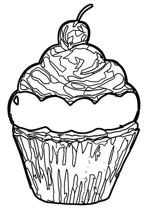 Desenhos De Bolos Para Colorir