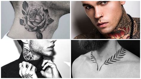 Tatuajes En El Cuello Para Hombres Ideas Sensuales Y Atrevidas