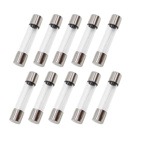 10 Pcs F15AL250V 6 X 30mm 15A Fast Blow Fuse 250V Glass Fuse Fast