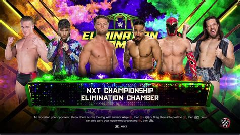 Wwe K Elimination Chamber Match Gameplay Youtube