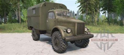 The GAZ 63 For MudRunner