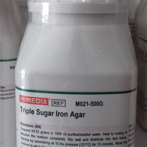 Jual Media Mikro Triple Sugar Iron Agar 500g Kota Bandung Adalab