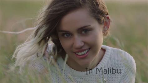 Miley Cyrus Malibu Lyrics YouTube