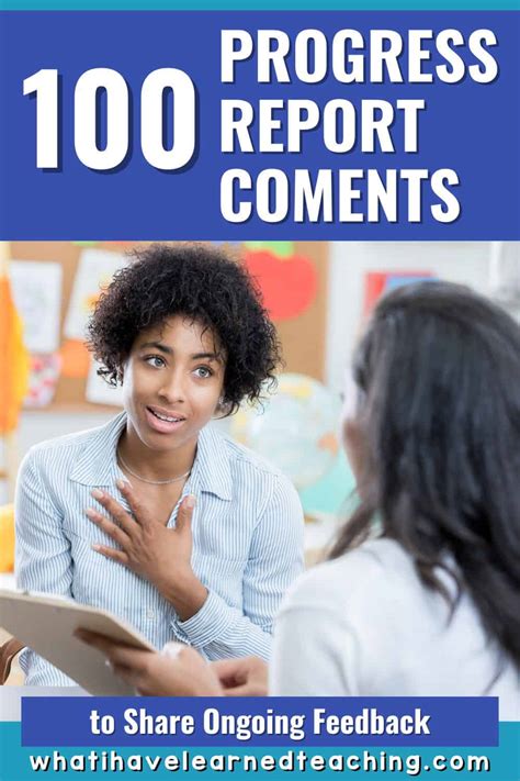 100 Comments For Progress Reports To Share With Parents