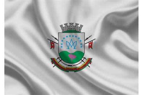Bandeira Oficial Da Cidade De Santa Maria Ecco Bandeiras
