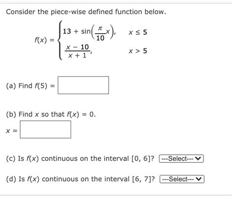 solved consider the function f x sin x x a find the