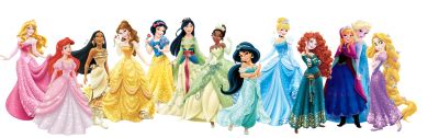 Disney Princesses PNG Vector Images With Transparent Background