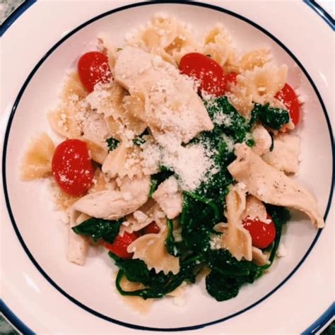Bowtie Chicken Alfredo