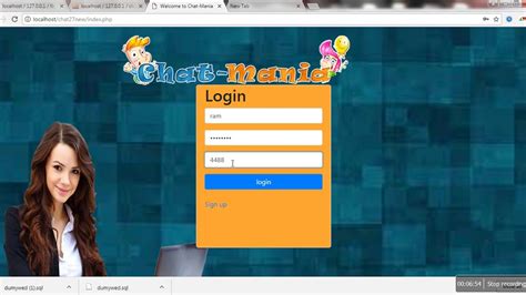 chatroom application with php and mysql whatsapp and facebook like chat youtube