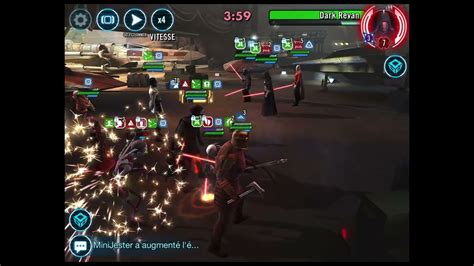 Swgoh GAC 5v5 Slkr Armor Vs Malgus Dtc9 YouTube