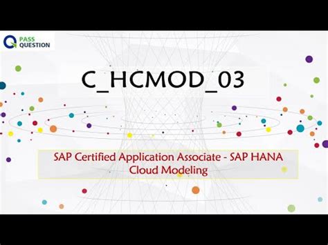 SAP HANA Cloud Modeling C HCMOD 03 Exam Questions YouTube