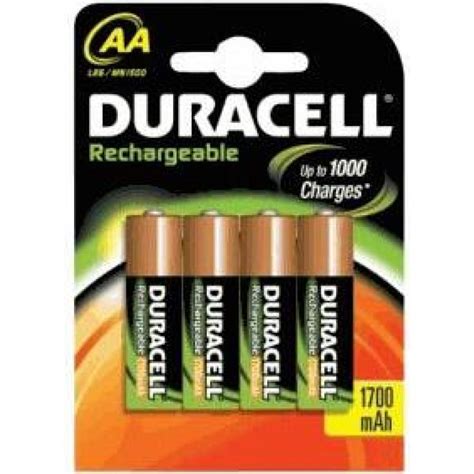 Duracell Recharge Ultra Akku Mignon AA HR6 2500mAh NiMH Precharged 4