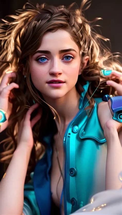Dopamine Girl Natalia Dyer Ultra Hyper Accurate Facial Features