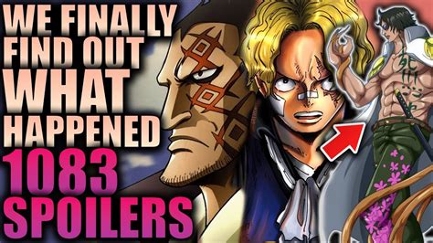 We Finally Found Out What Happened One Piece Chapter Spoilers