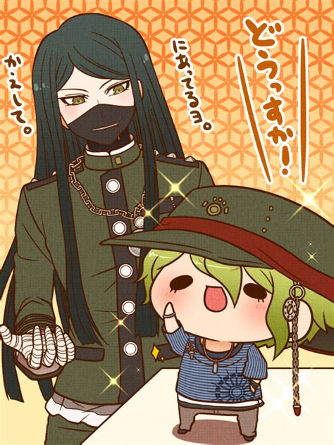 Amami Rantaro And Shinguji Korekiyo Danganronpa And 1 More Drawn By