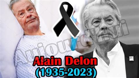 Après le scandale l acteur Alain Delon est décédé subitement à l