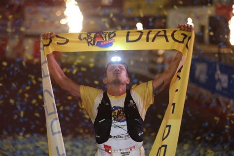 Ultra Trail Mathieu Blanchard Roi De La Diagonale Des Fous En 23h Et