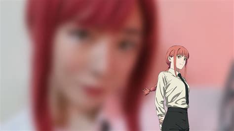 Modelo Nahopoyopom Fez Um Lindo Cosplay Da Makima De Chainsaw Man