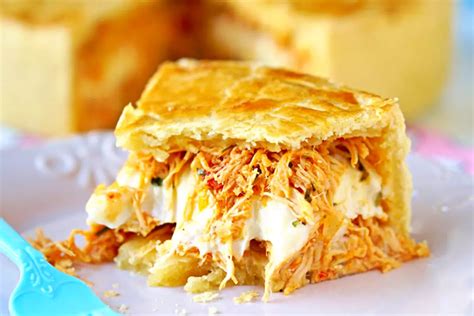 Torta Cremosa de Frango Receita Fácil e muito rápida de fazer