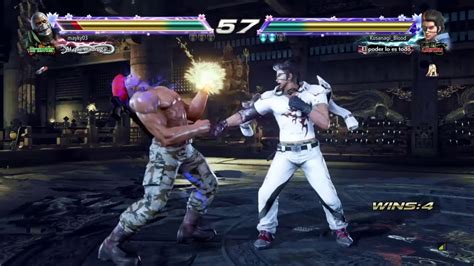 Tekken Bryan Vs Hwoarang Heihachi Youtube