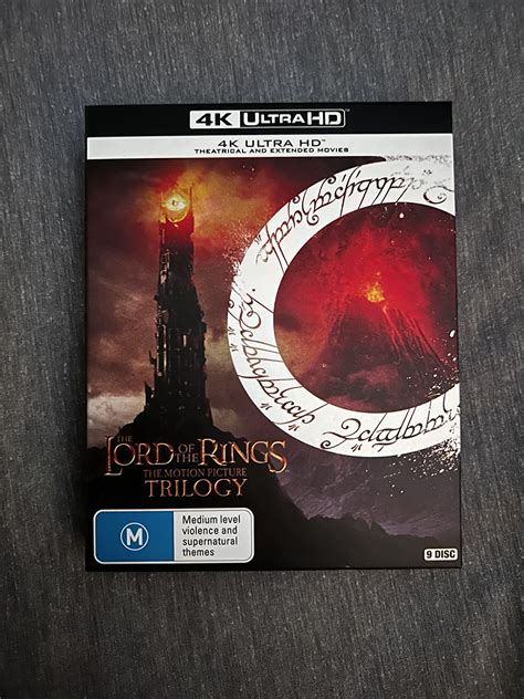 Lord Of The Rings Trilogy Extended Theatrical Editions 4K Ultra HD