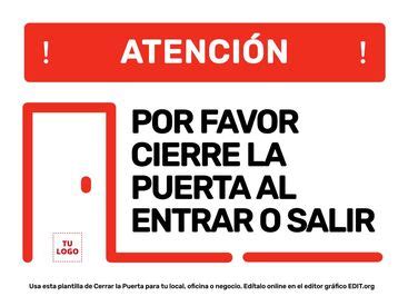 Editar online carteles de señalización y normas para piscinas