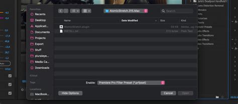 How To Create Presets In Adobe Premiere Pro Editino