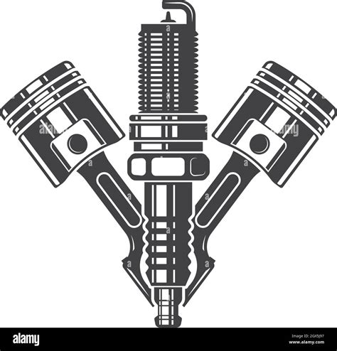 Sparkplug Icon Vector Illustration Stock Vector Image Art Alamy